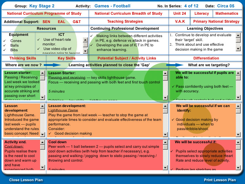 Learning through Games – Football | Tacklesport UK